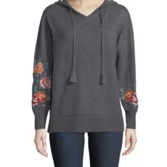 Johnny Was | Sweaters | Johnny Was Amira Cashmere Hoodie Womens S ...